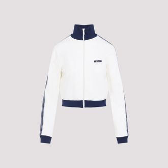 Prada Zip Up Logo Jacket