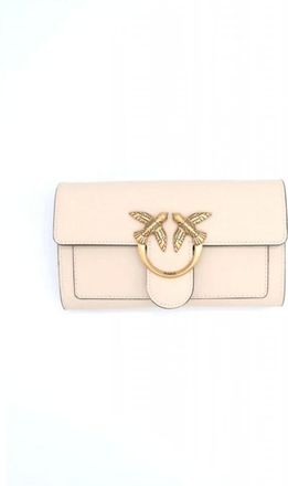Pinko Pinko, Femme, Accessoires, Blanc, Taille: ONE Size Love Icon Wallet C