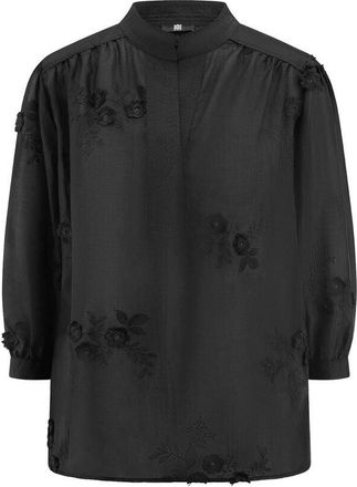 Riani Damen Bluse mit Blumenstickerei