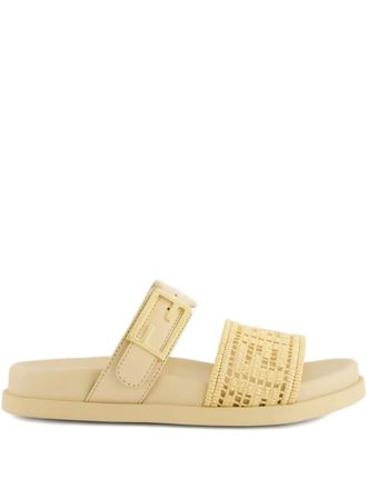 Fendi sandales Feel &agrave; boucle - Tons neutres