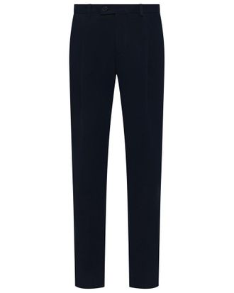 Hiltl Chino Primo mit Bundfalte und Stretchanteil, Regular Fit in