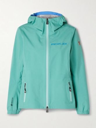 Moncler Valles Hooded Gore-tex Paclite Jacket - Blue