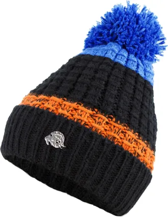 Guggen Mountain M&uuml;tze M&uuml;tze K109 Winterm&uuml;tze mit Bommel und leichtem Fleecefutter