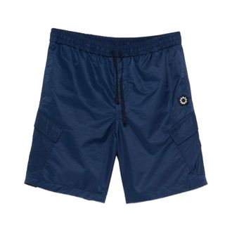 Kenzo Homme, Shorts, Bleu, Taille: L Shorts &agrave; patch logo