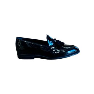 Corvari Leder Mokassins - - Shoes - Herren - Schwarzk - 41 1/2 EU