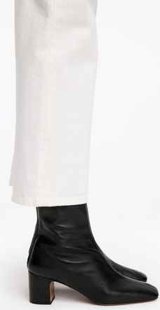 Arket Sock Boot Aus Leder -Schwarz