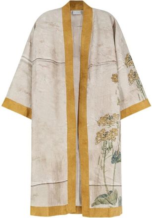 Pierre-Louis Mascia Femme, Blouses et Chemises, Multicolore, Taille: ONE Size Aloe Kimono