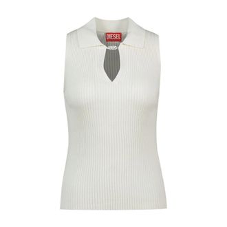 Diesel M-Lilita Top - - Tops - Damen - Wei&szlig; - L