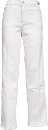 7 For All Mankind Femme, Jeans, Blanc, Taille: W28 Jeans droits