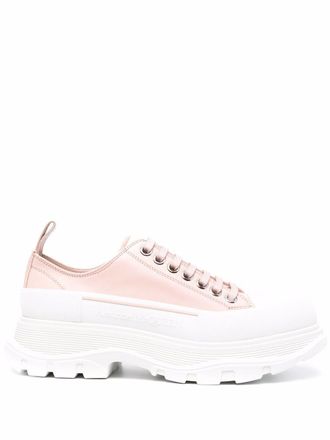 Alexander McQueen Tread Slick Sneakers - Rosa
