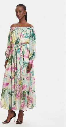 Guess Sommerkleid W5GT16 WH9Z2 Bunt Regular Fit