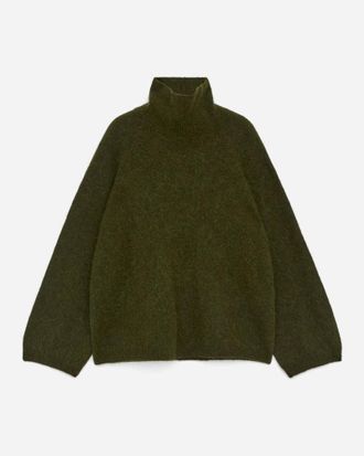 Arket Rollkragenpullover -Gr&uuml;n