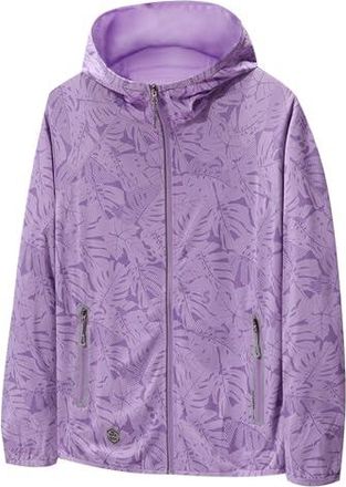 Generic Veste &agrave; capuche fine pour femme 2026, violet, 3XL
