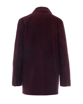 Max Mara Womens Shirt Gocce Dark Red Lambskin (ovis Aries)
