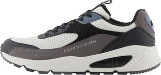 A|X Armani Exchange Herren Bronx Sneaker, Iron+Black, 40 EU