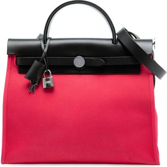 Herm&egrave;s Hobo Bags - Toile Herbag Zip 31 - Gr. unisize - in Gold - f&uuml;r Damen