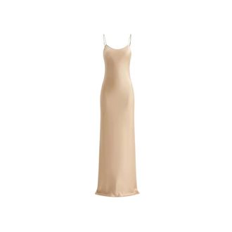 Saint Laurent Damen, Kleider, Beige, SGr&ouml;&szlig;e