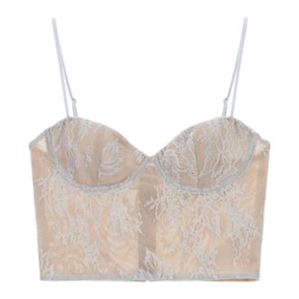 Imperial Femme, Tops, Gris, Taille: 42 FR top e canotte Poliammide
