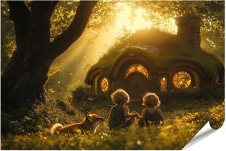 Islandburner Prime Bild Poster Märchenstunde im Zauberwald Premium Bilder Fotodruck