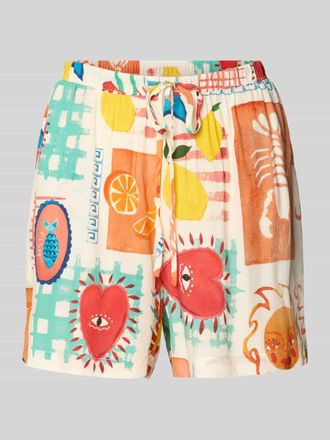 Pieces Relaxed Fit Shorts aus reiner Viskose Modell KLARISA
