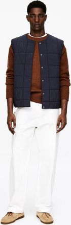 Arket Steppweste -Blau