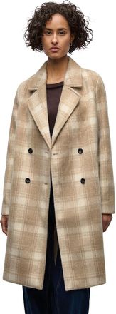 Street One Karierter Reversmantel reef sand 34