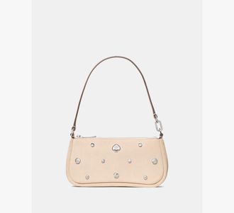 Kate Spade New York Kayla Tasche Aus Wildleder Mit Handschlaufe Und Nieten, Wandelbar