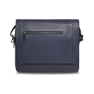 Piquadro Homme, Sacs, Bleu, Taille: ONE Size Messenger bag with iPad compartment