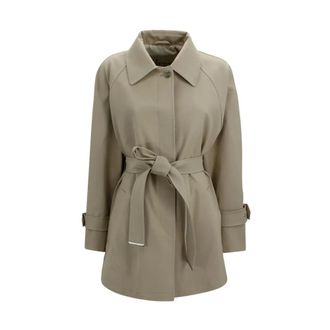 Herno Femme, Manteaux, Beige, Taille: 40 FR Trench Coat