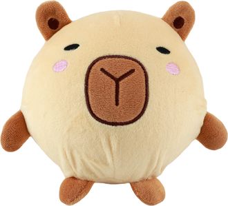 i-Total Weiches Squishy Kissen aus Memory-Schaum 14 cm Durchmesser, Squishy Pillow (Capybara)