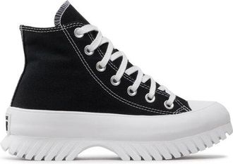 Converse Sneakers aus Stoff Chuck Taylor All Star Lugged 2.0 Hi A00870C Schwarz