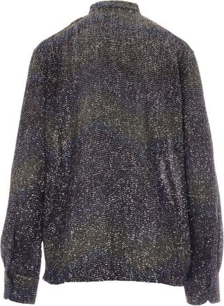 Missoni Sequin-Embellished Zigzag Shirt - Black