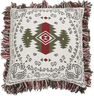 Alanui Tücher & Schals - Vibrant Multicolor Virgin Wool Scarf With Geometri - Gr. unisize - in Weiß - für Damen