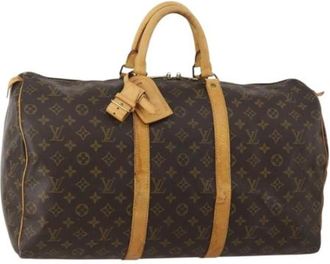 Louis Vuitton Pre-owned Toile sacs-louis-vuitton - Femme - Pre-owned - Brun - Taille: ONE Size