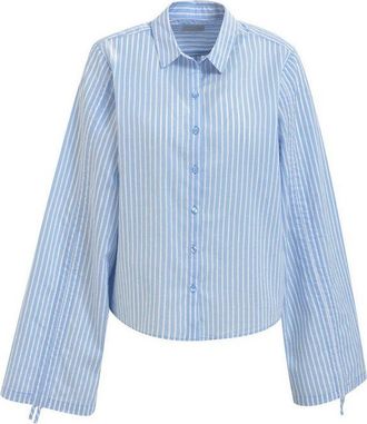 Milano Langarmbluse mit Kellerfalte im R&uuml;cken