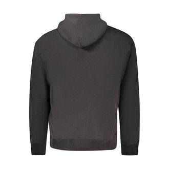 Calvin Klein Cotton Logo Hoodie - Black
