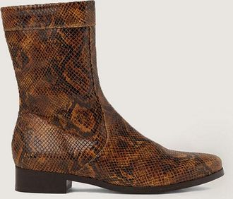 SOEUR BOTTINES &Eacute;CAILLE PYTHON