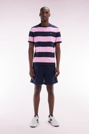 Eden Park Maillot De Bain Marine &Agrave; D&eacute;tails Tricolores