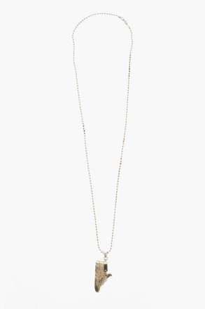 Off-white GABRIEL URIST Sterling Silver Necklace With Sneaker-Shaped Pendant Off-White