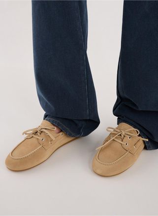 Miu Miu Mocassins en cuir su&eacute;d&eacute;