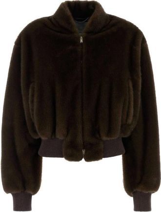 Stella McCartney Bomberjacke - Braun