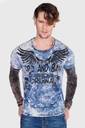 Cipo & Baxx T-Shirt Sweatshirt im l&auml;ssigen Look