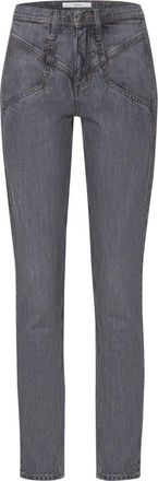 Brax Damen Style Merrit Authentic Denim Blue Planet Jeans, Used Light Grey, 31W / 32L EU