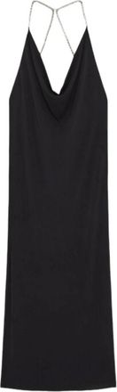 Patrizia Pepe Femme, Robes, Noir, Taille: 40 FR Abito