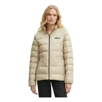 Karl Lagerfeld Leichte Pufferjacke - - Jackets - Damen - Beige - S