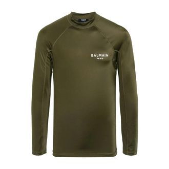 Balmain Long Sleeve Tops - - Tops - Herren - Gr&uuml;n - XL