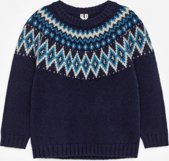 Arket Wollpullover -Blau