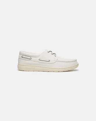 Timberland Portofino Pier Bootsschuh f&uuml;r Herren in Wei&szlig;, Herren, Wei&szlig;, Gr&ouml;&szlig;e