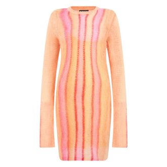Diesel Gestreiftes Strickkleid - - Dresses - Damen - Mehrfarbig - M