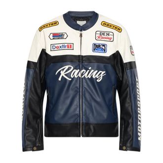 Duke + Dexter Duke + Dexter, Homme, Vestes, Bleu, Taille: XL Veste Rembourr&eacute;e Avec &Eacute;cussons